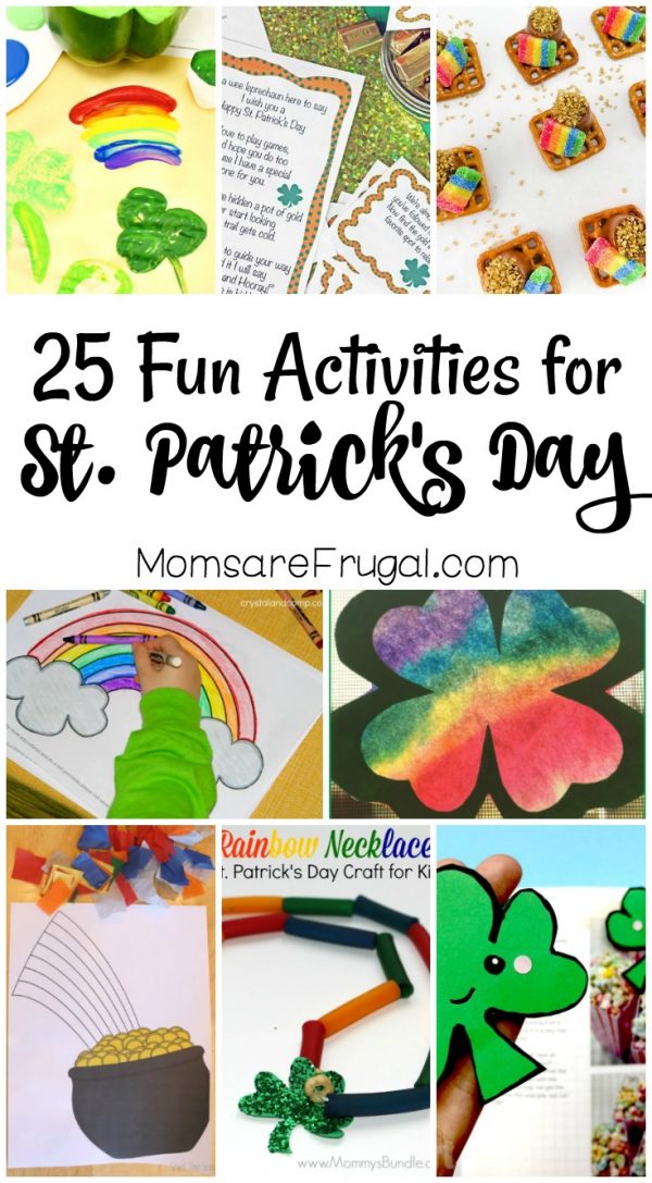 25 Fun Homeschool Activities for St. Patrick's Day - Moms are Frugal