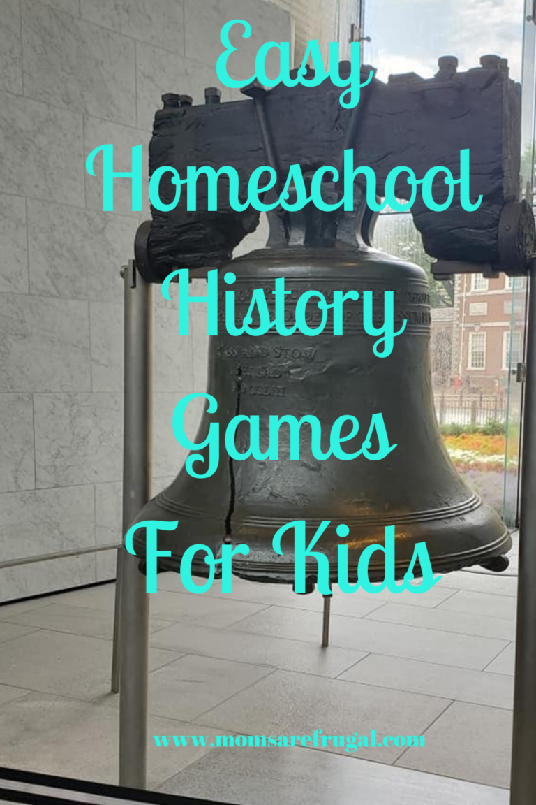 Easy Homeschool History Games for Kids - Moms are Frugal