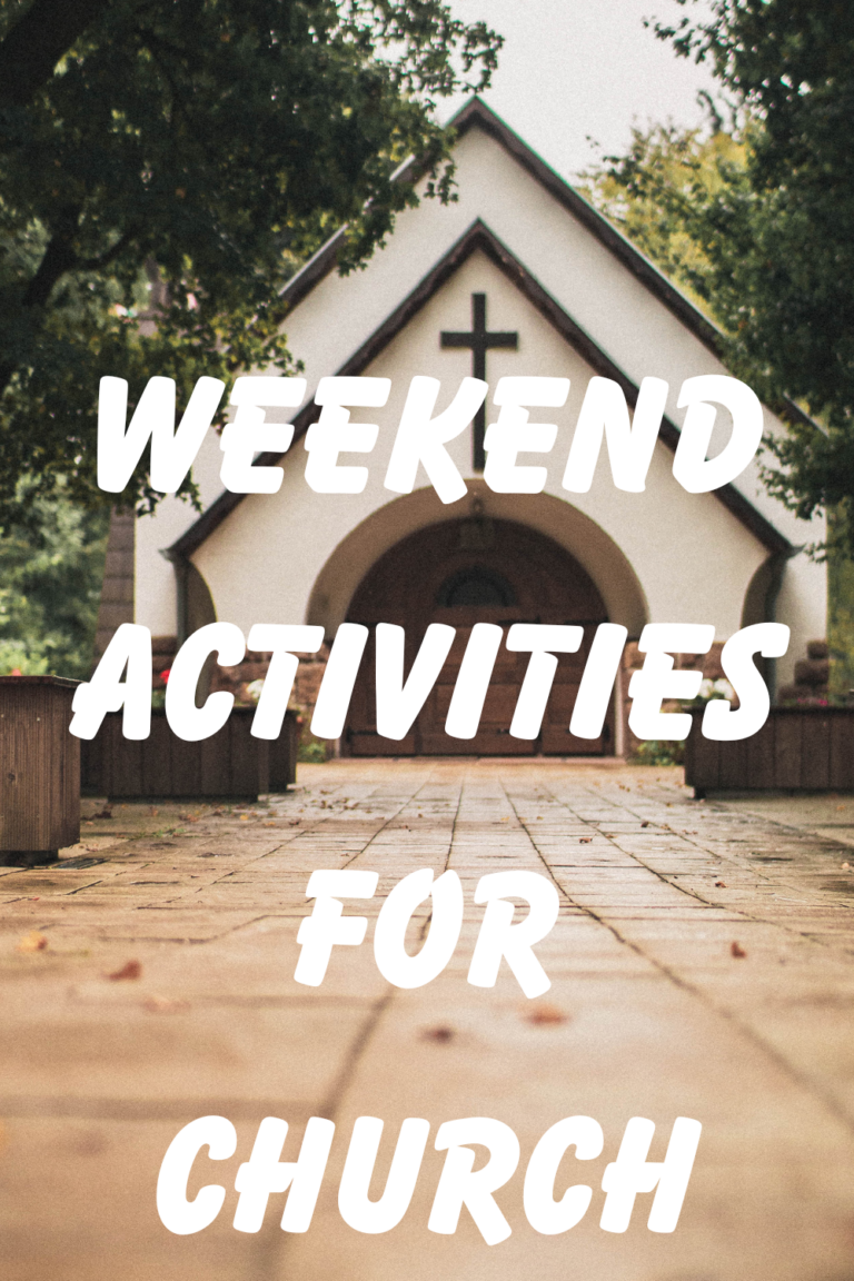 Weekend Activities for Church - Moms are Frugal