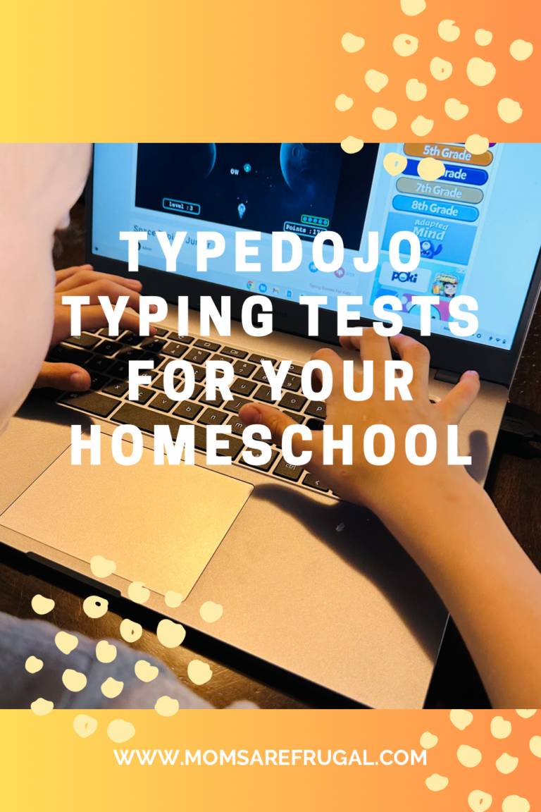 TypeDojo Typing Speed Tests in Your Homeschool - Moms are Frugal