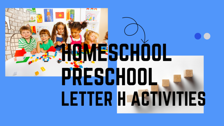 Homeschool Preschool Letter H Activities - Moms are Frugal