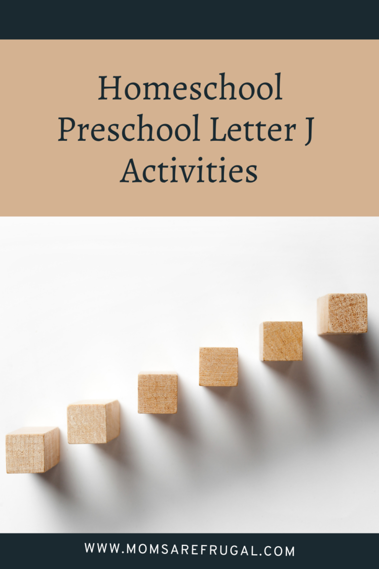 Homeschool Preschool Letter J Activities - Moms are Frugal
